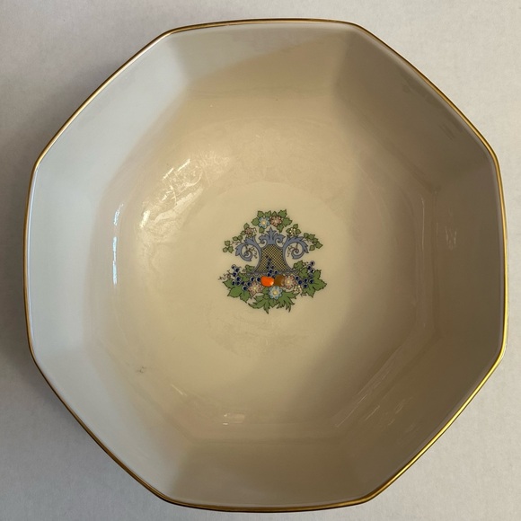 Lenox | Dining | Lenox Octagon Bowl In Autumn Pattern | Poshmark